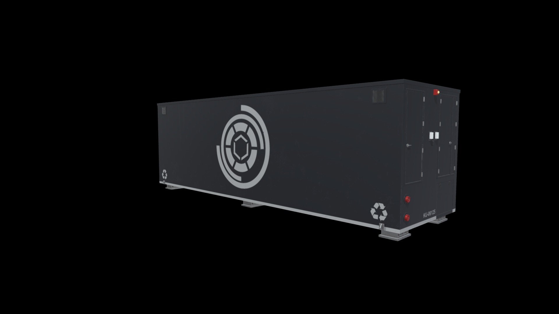 Micro Data Center Container - 3D model by seanbrehm [7871c8e] - Sketchfab