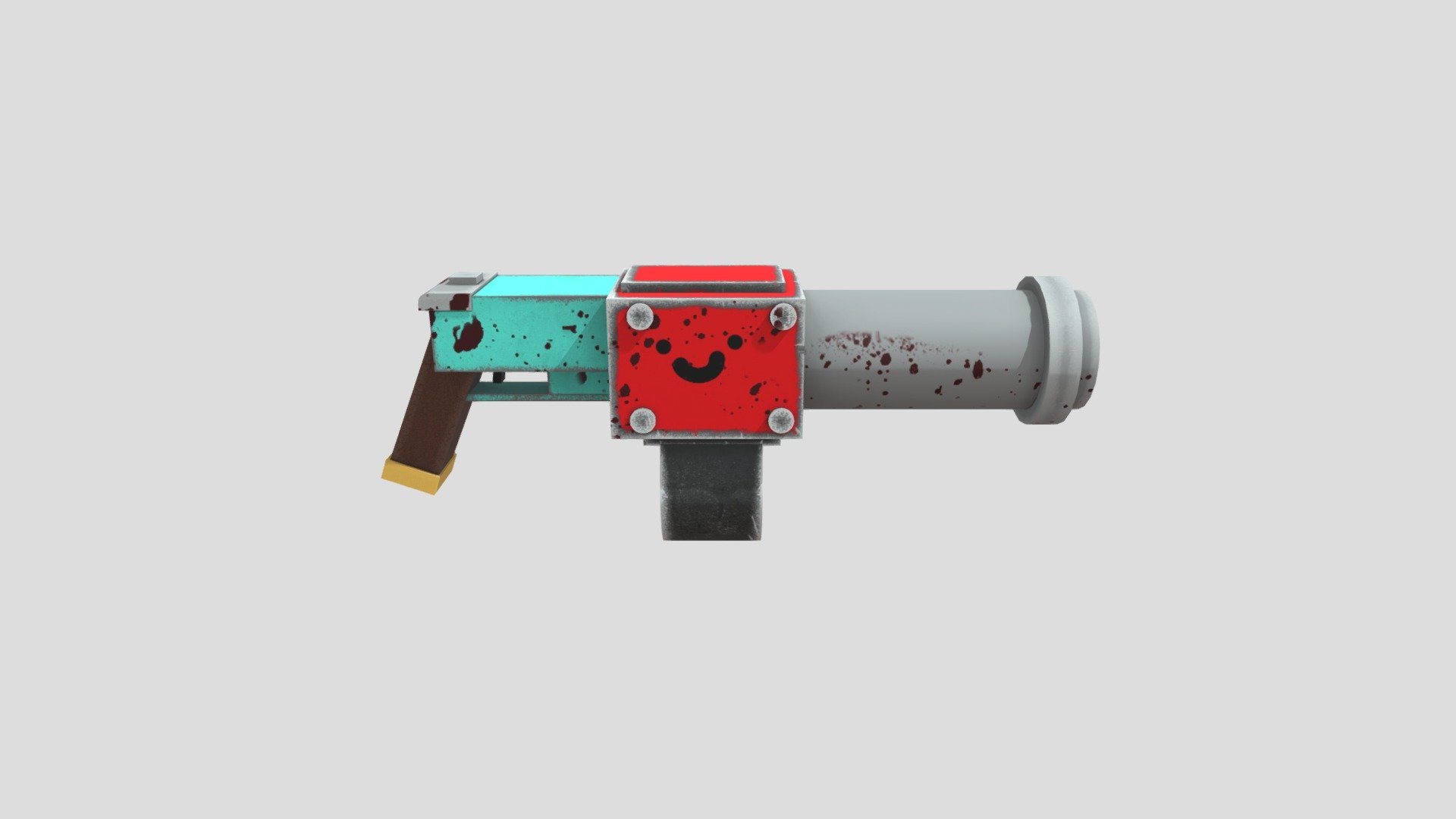 scrappunk rifle - Download Free 3D model by jgollop [78727c3] - Sketchfab
