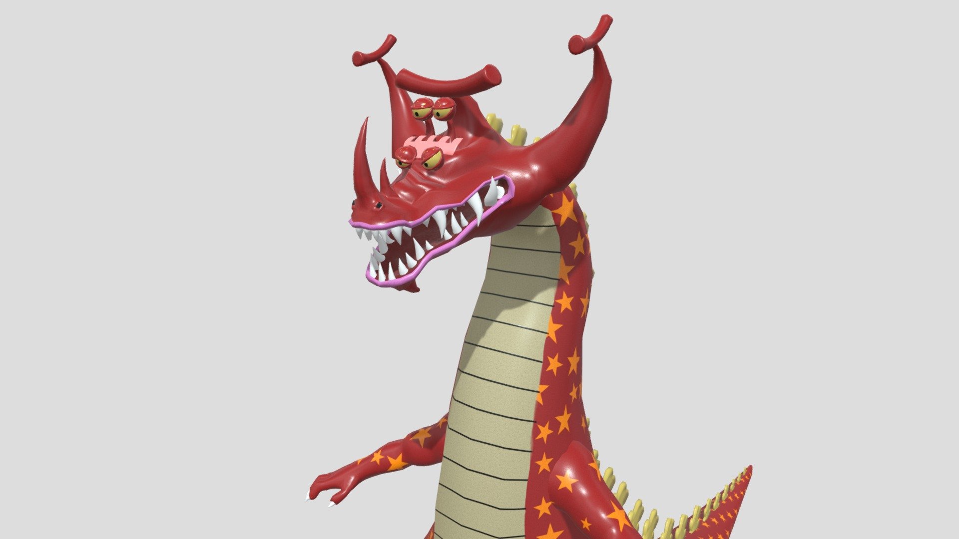 [One Piece] Egg Head Arc_ Dragon - 3D model by angela3dstudio [7873757 ...