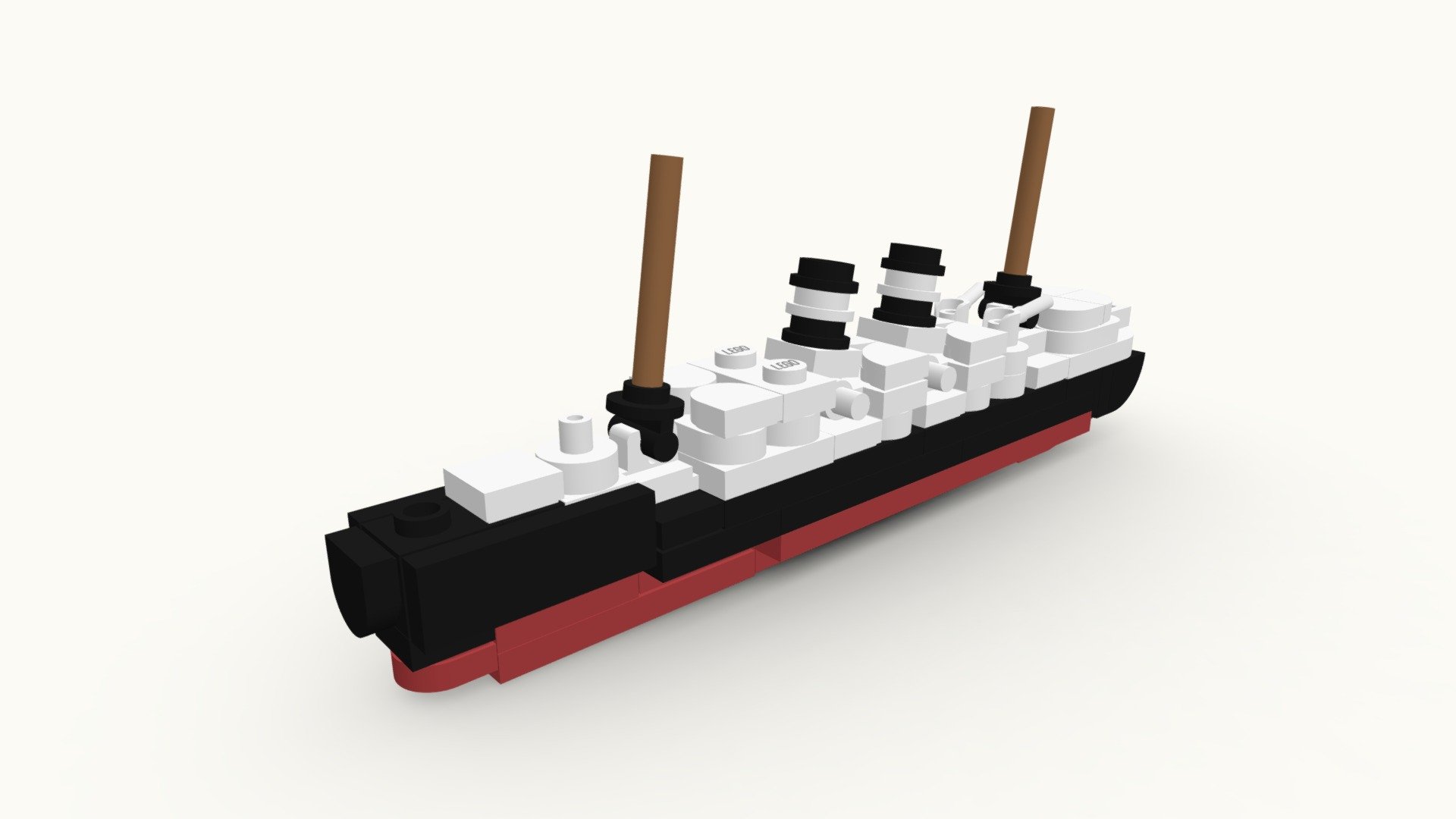 LEGO SS Duca d'Aosta MOC [#0148] - Download Free 3D model by The Bobby ...
