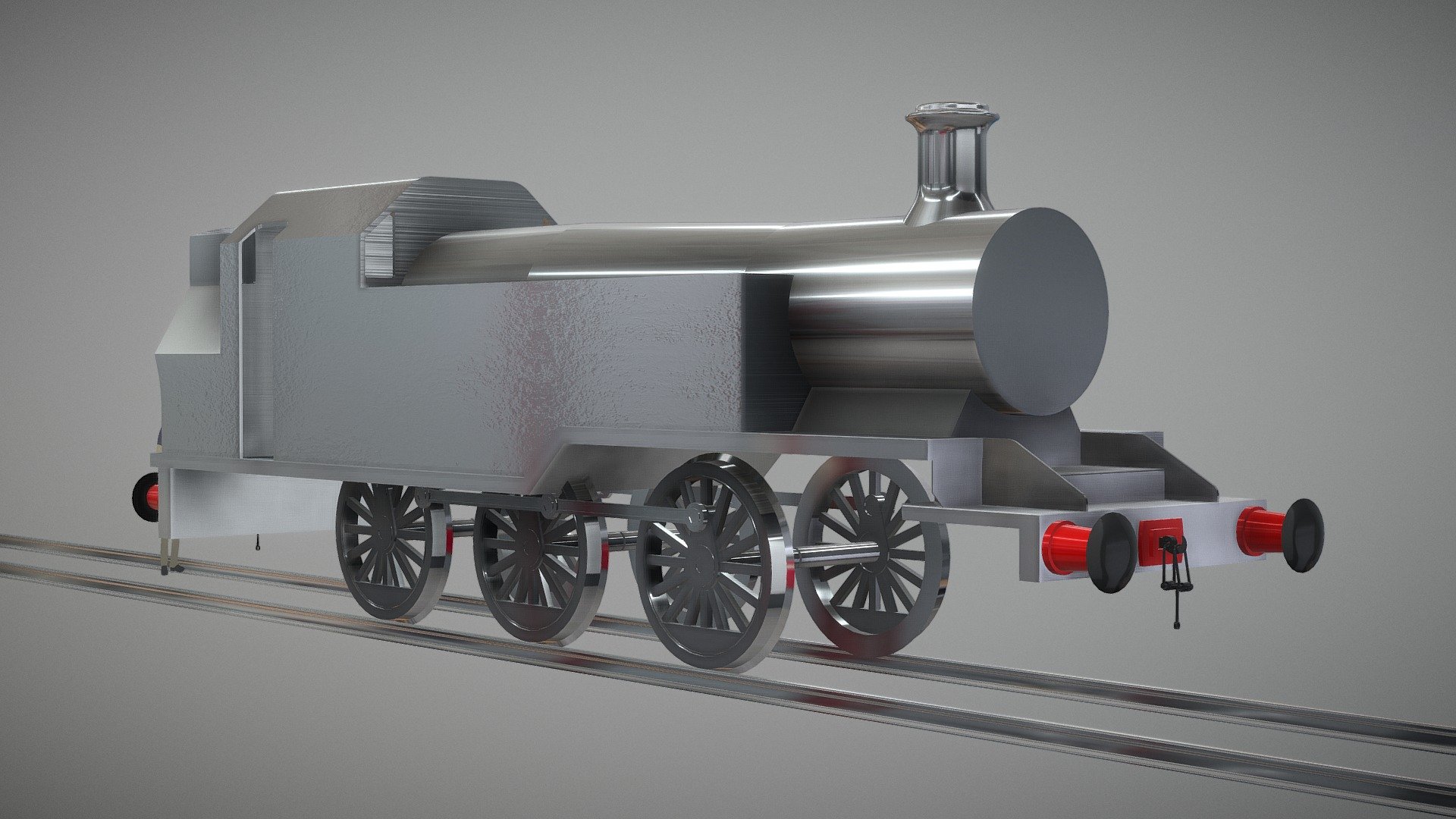 LMS Ivatt 2-6-2T - WIP #1 - 3D model by hydrog2n [78777c3] - Sketchfab