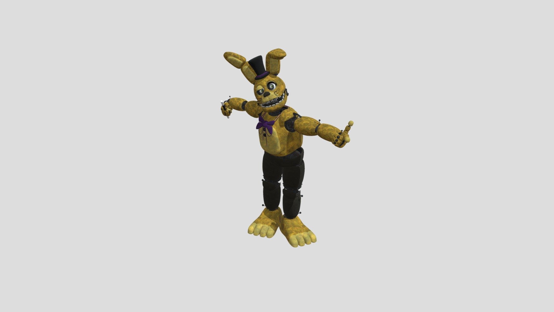 Springbonnie by ozzy fbx ;=; - Download Free 3D model by Atomo (@Statix ...