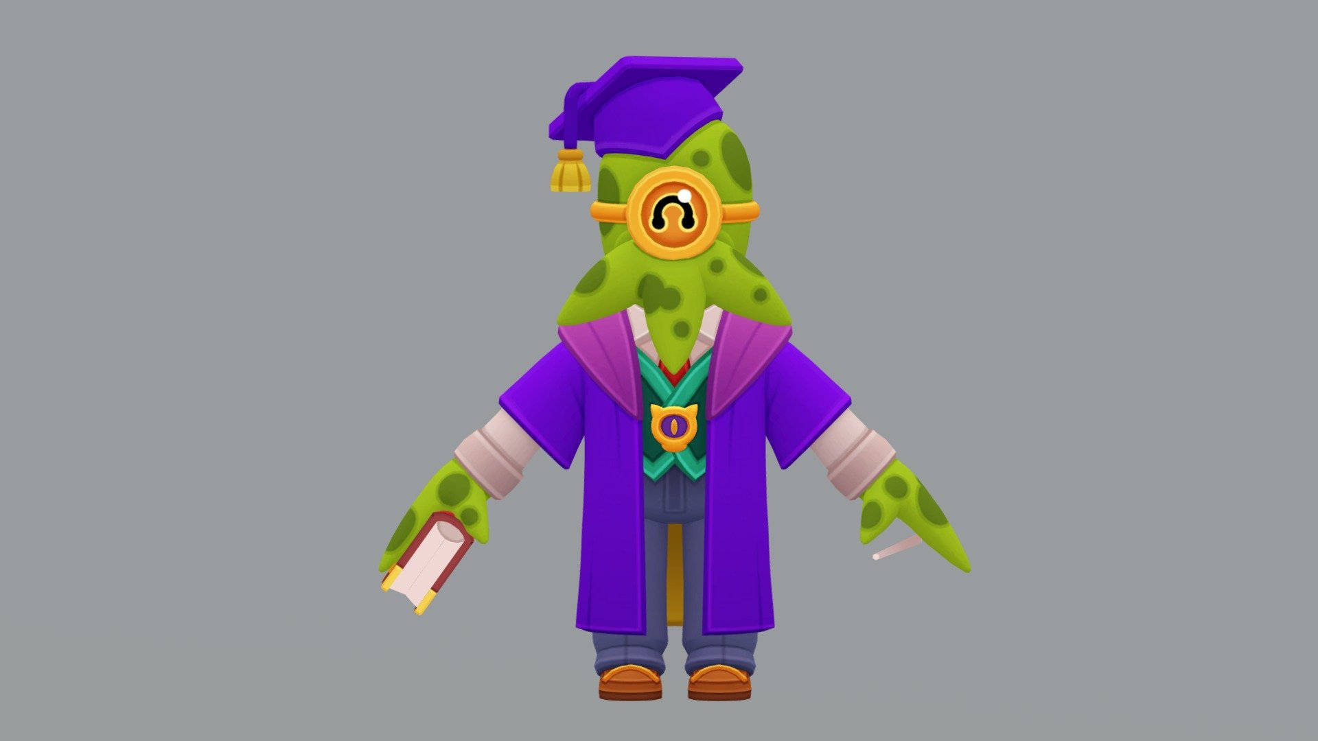 Eldritch Professor Barley - Download Free 3D model by pyeerz [787a041 ...