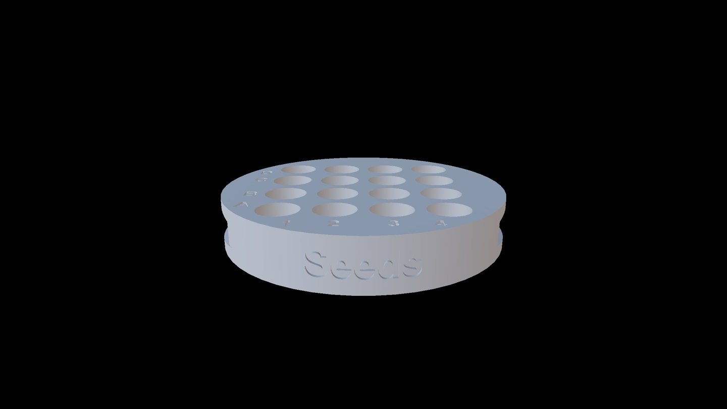 FarmBot Genesis V1.0 Seed Puck - 3D model by FarmBot [787a69e] - Sketchfab