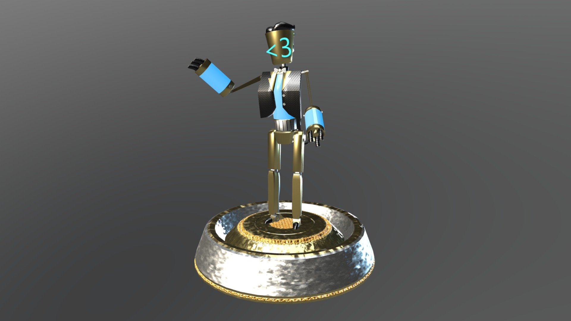 NC Skills Submission: Butler Robot - 3D model by Evan Sawatsky ...