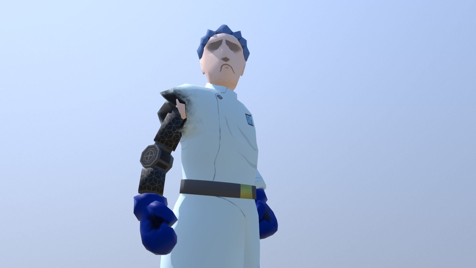 Fighter "Sam" - 3D model by paterance [787ca25] - Sketchfab