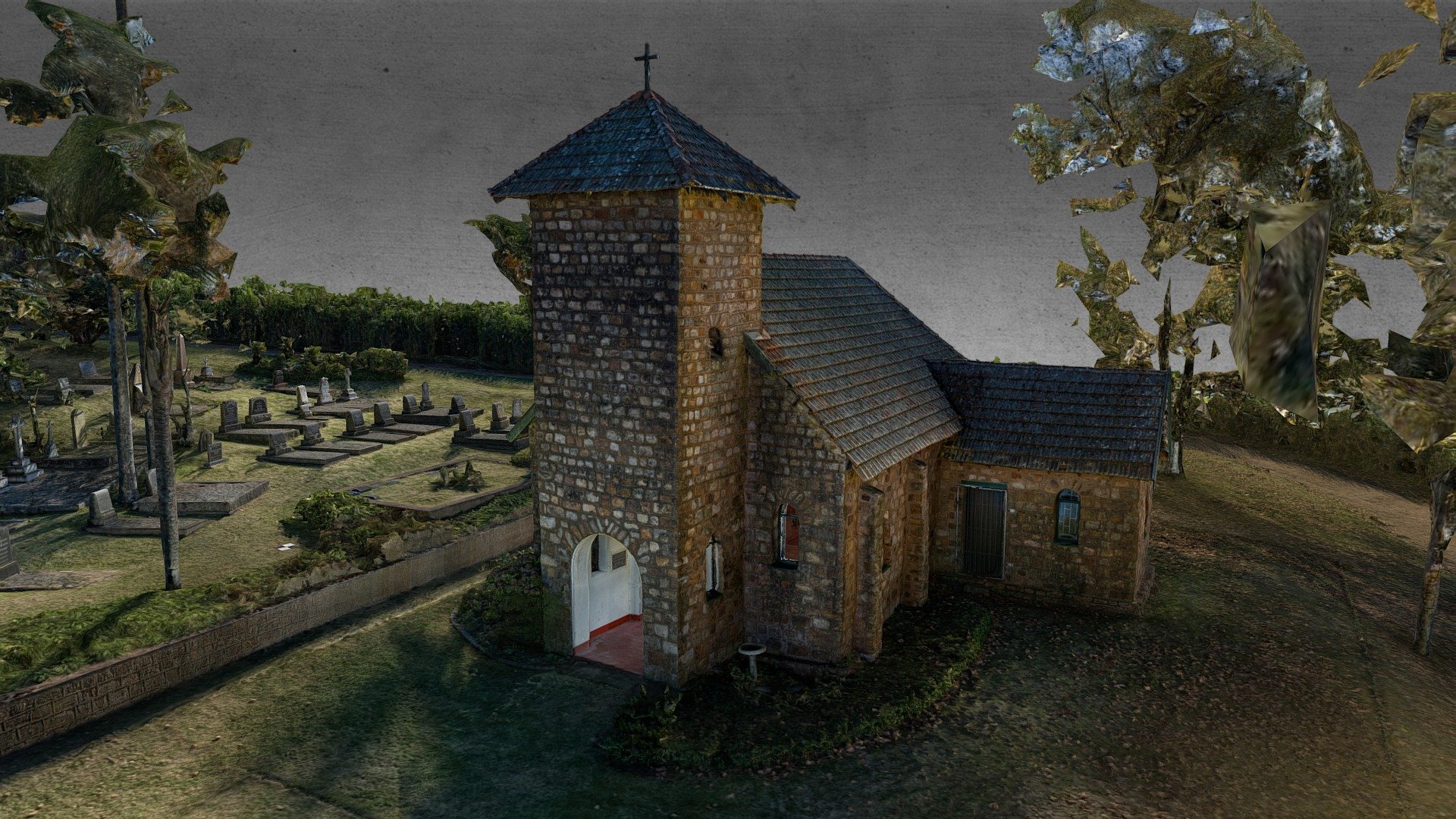 All Saints Church and grounds, Noodsberg - 3D model by Stephen_Wessels ...