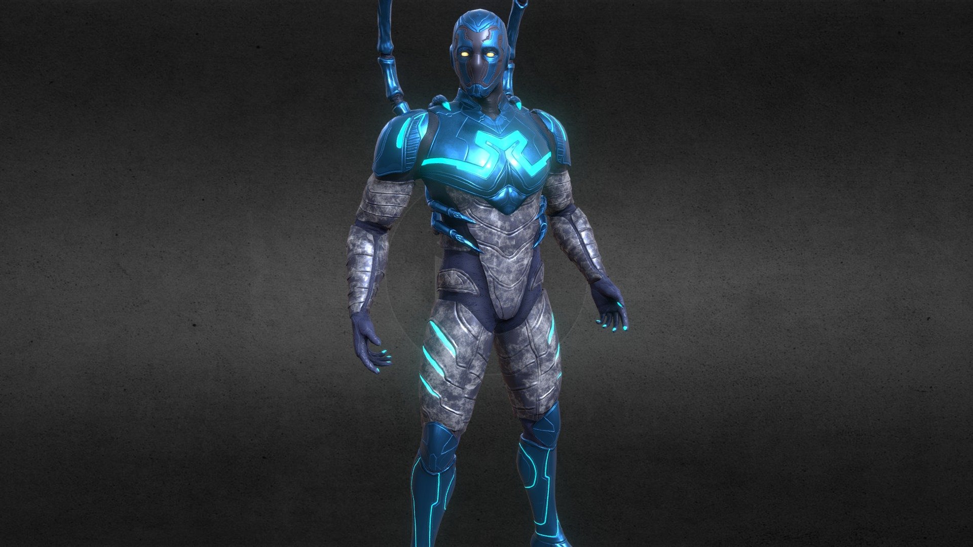 BlueBeetle - Buy Royalty Free 3D model by 5 Dollar Store (@gatdesigner ...