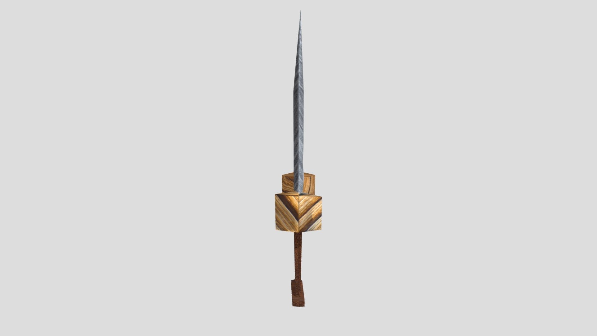 Sword With Texture - Download Free 3D model by NicholasChung [78851e3 ...
