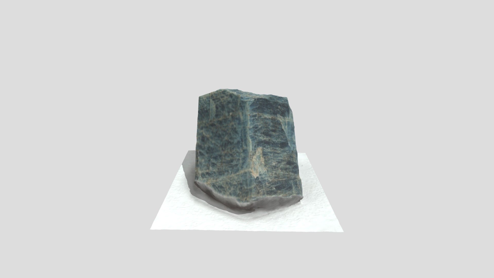 Blue beryl mineral - 3D model by geotadamswa [7885785] - Sketchfab