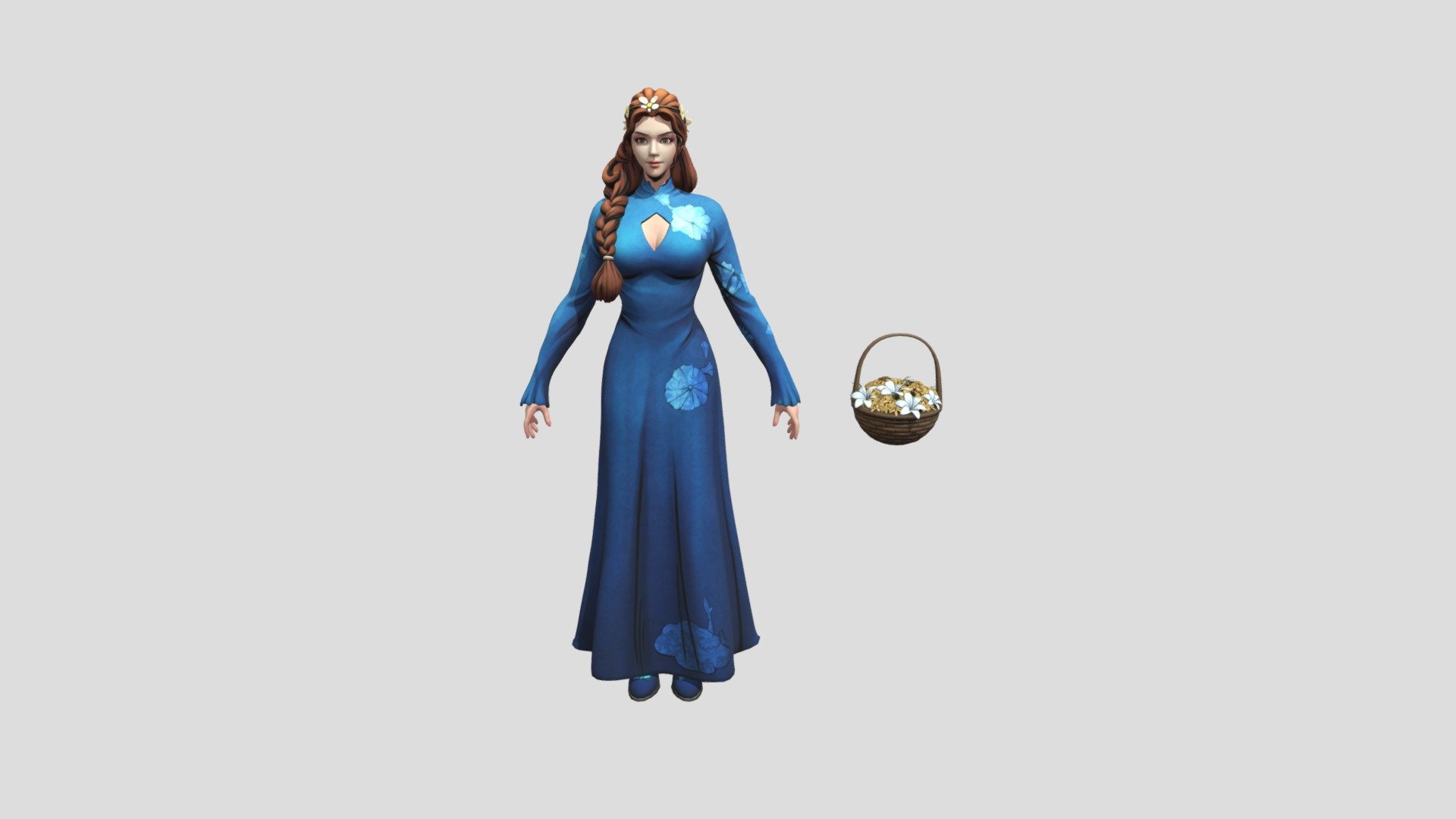 Mobile Game Model Isabella - 3D model by zangagames.com [7887644 ...
