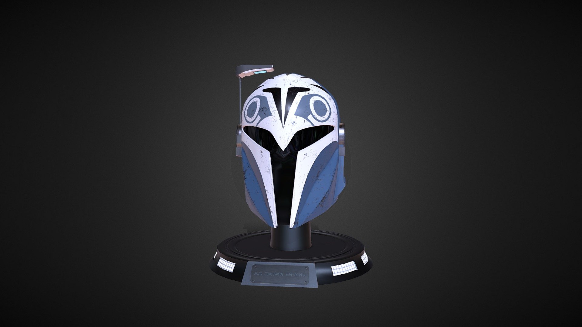 Bo Katan Helmet - 3D model by Nico Kapschak (@nicokapschak) [7887e5e ...