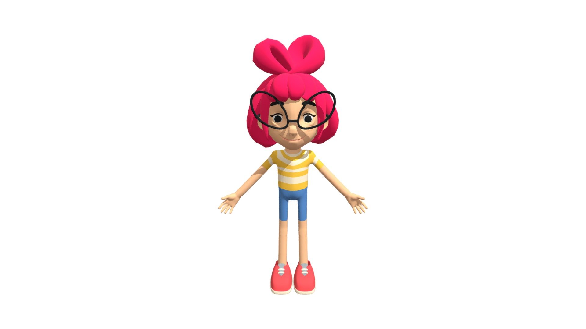 Amy the girl 3D model - 3D model by filipp.aronovits [7889b43] - Sketchfab