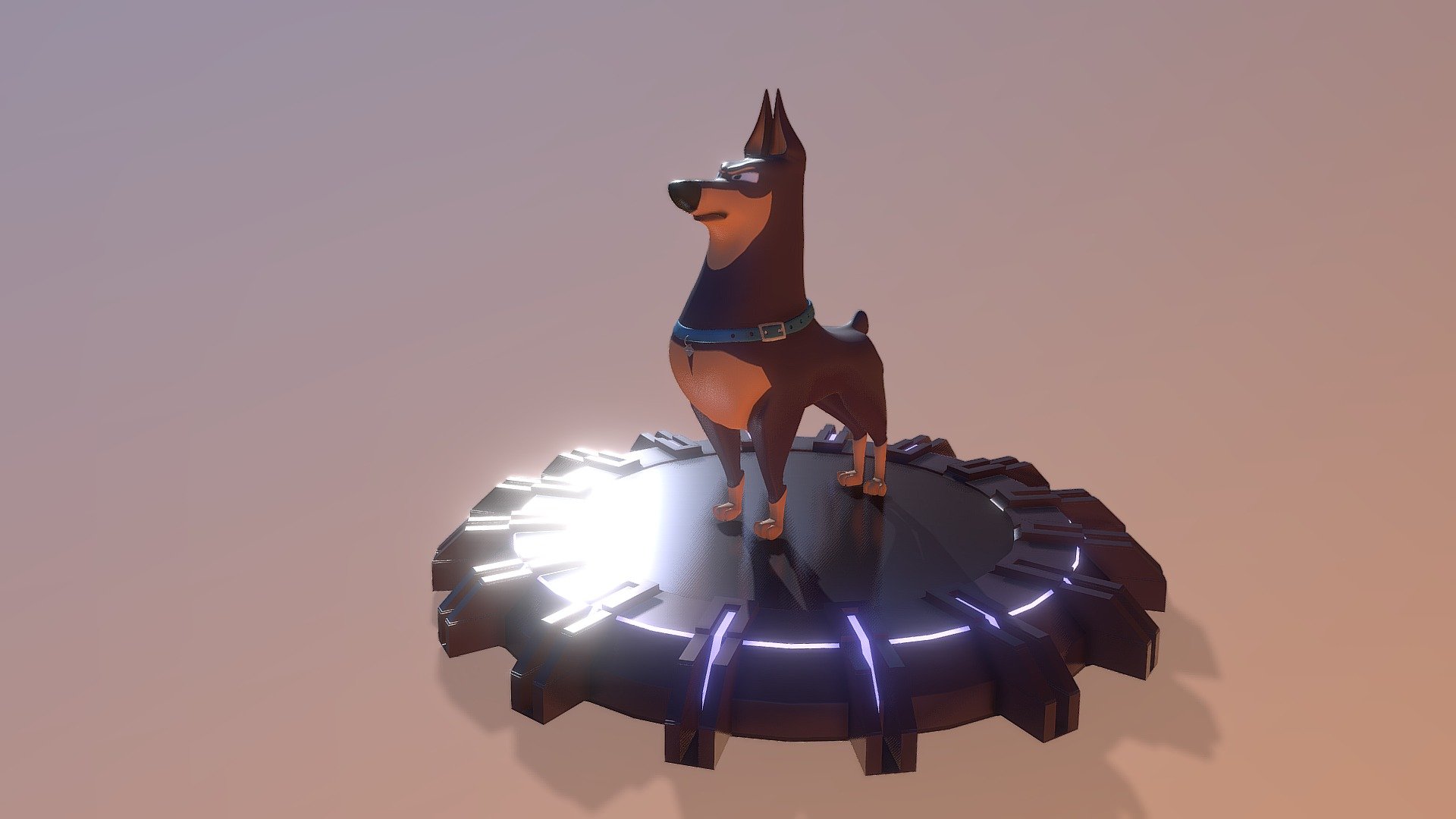 Super Dog - 3D model by bhavesh123 [7889e28] - Sketchfab
