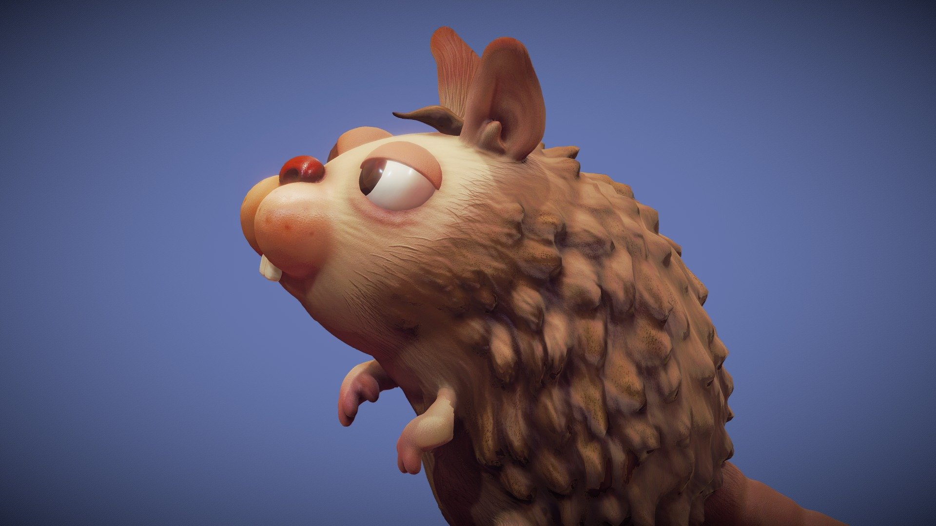 Stylized Hopping Mouse - 3D model by Mohsen Saeedi (@etude) [788ad0c ...