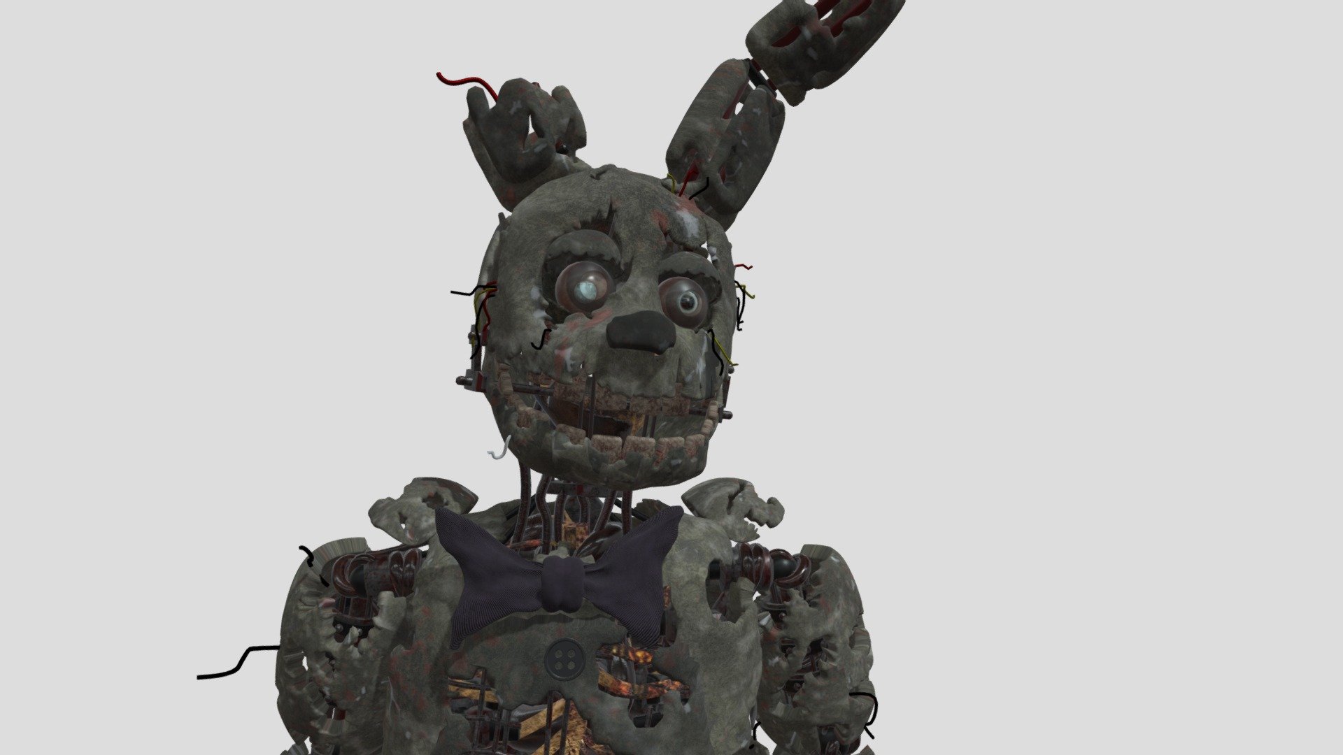 Springtrap v3 - 3D model by Levi (@Statix_9) [788bbb1] - Sketchfab