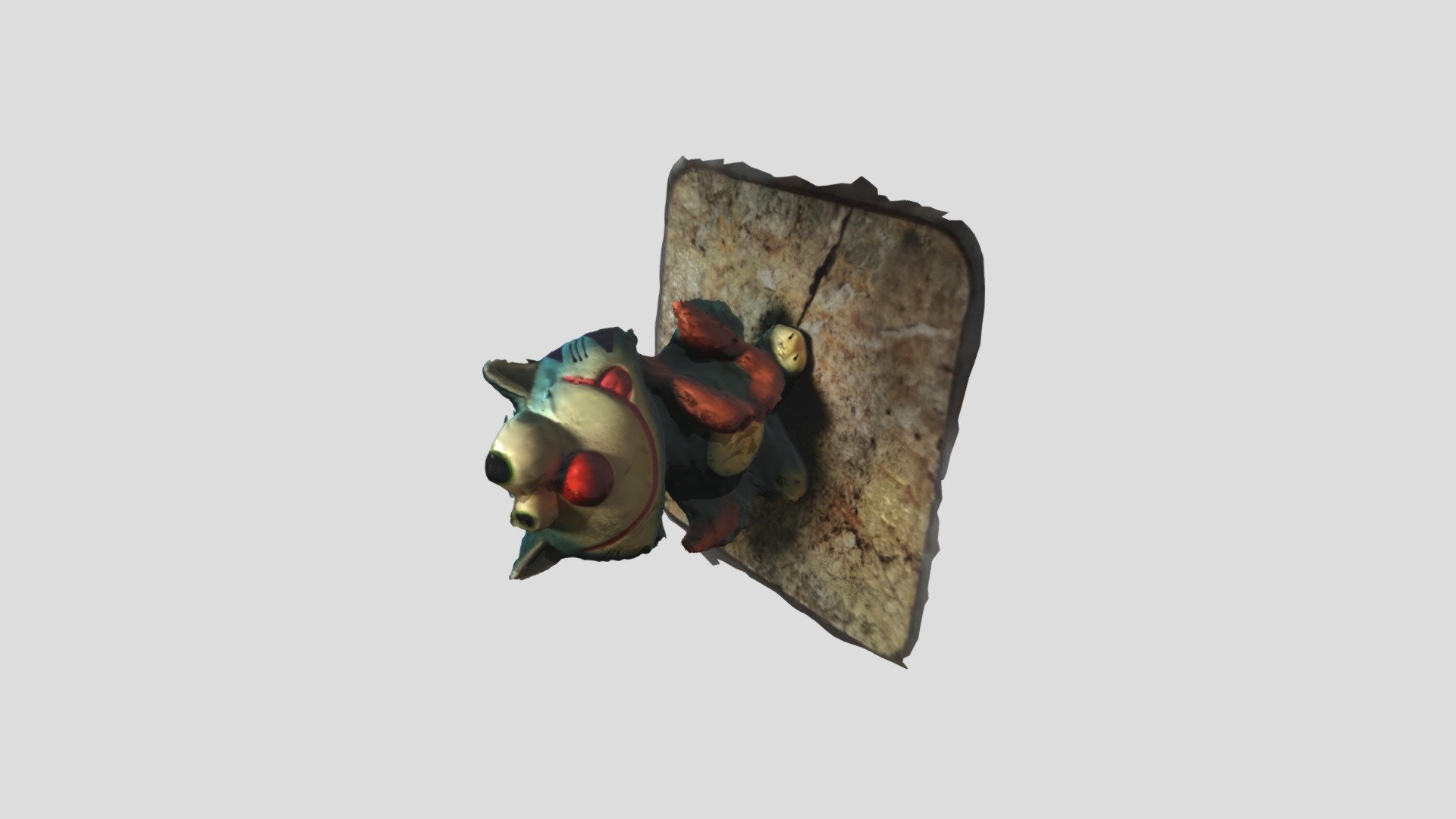 cat with sausages - Download Free 3D model by likhach (@ars.l.18012007 ...