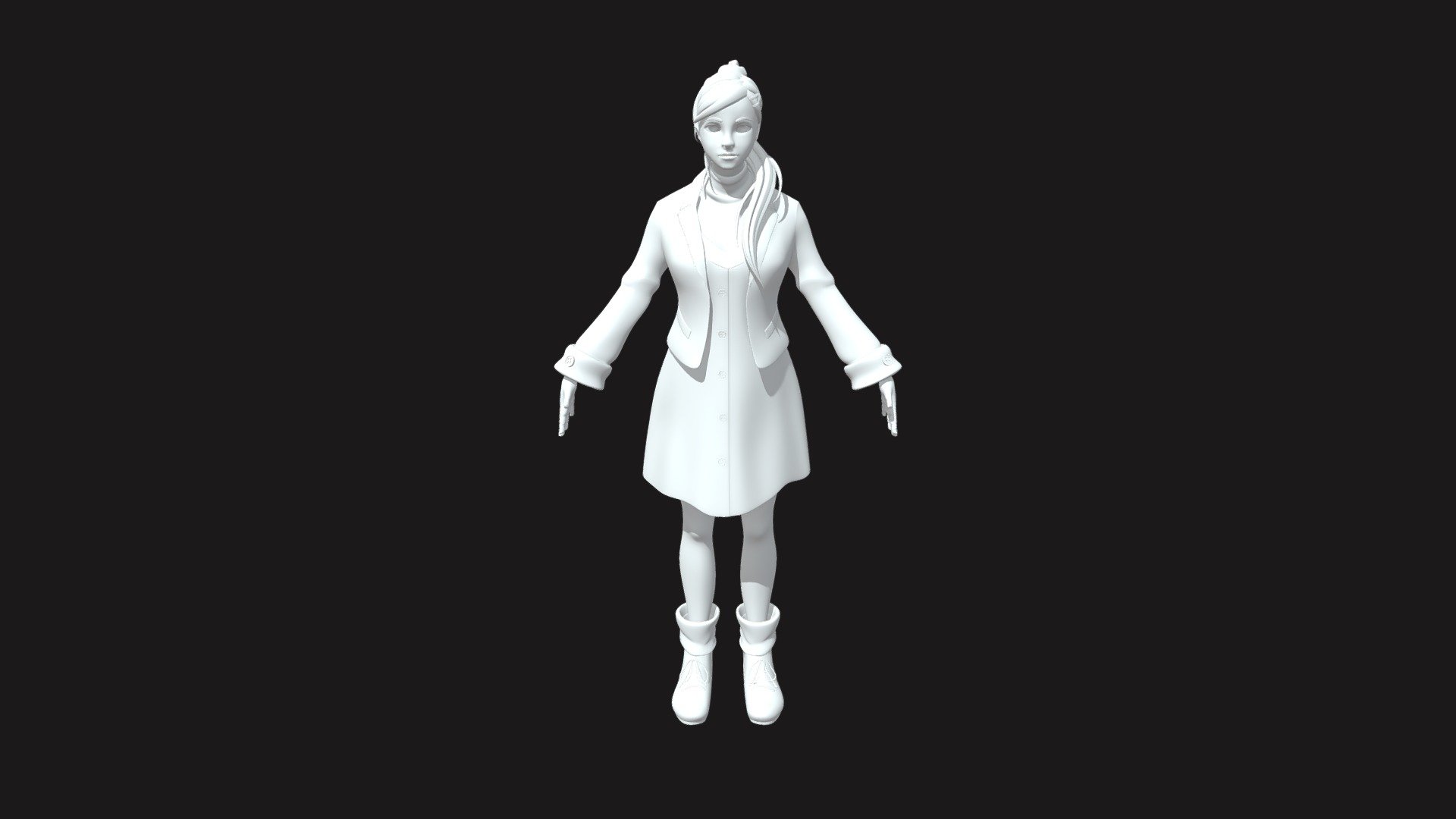 Modelling 1 Full Character Model - 3D model by rei (@notgrimacing ...