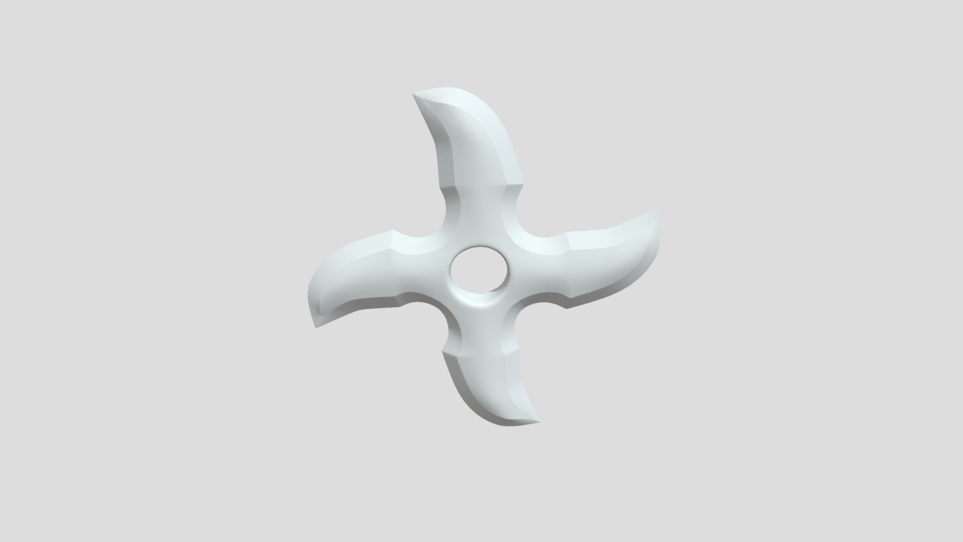 SHURIKEN (Ninja Star) - 3D model by Krunal Rajput (@Krunal_rjt ...