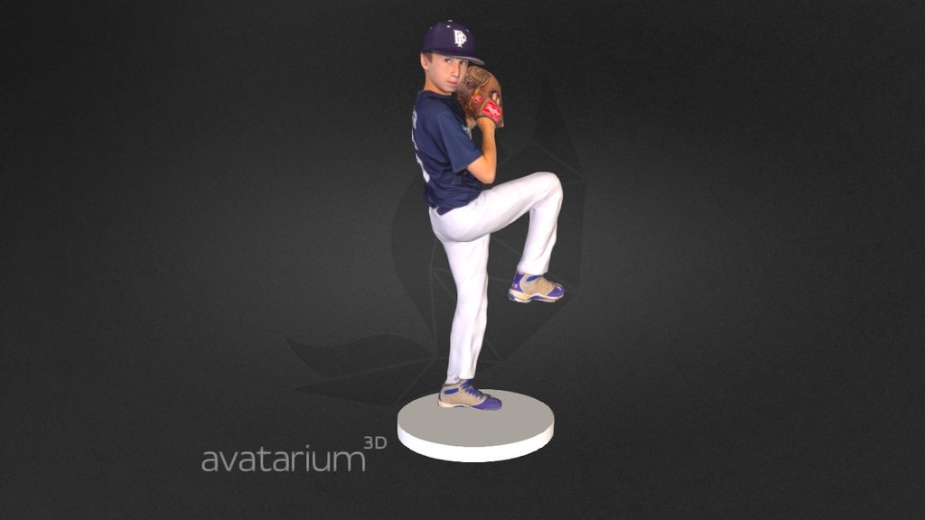 Ky Baseball Pitching - 3D model by Avatarium 3D (@avatarium3d) [788eb46 ...