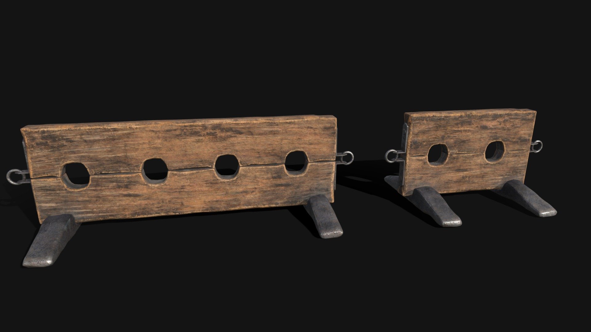 Medieval Ankle Worn Stock - Buy Royalty Free 3D model by Clockwork ...