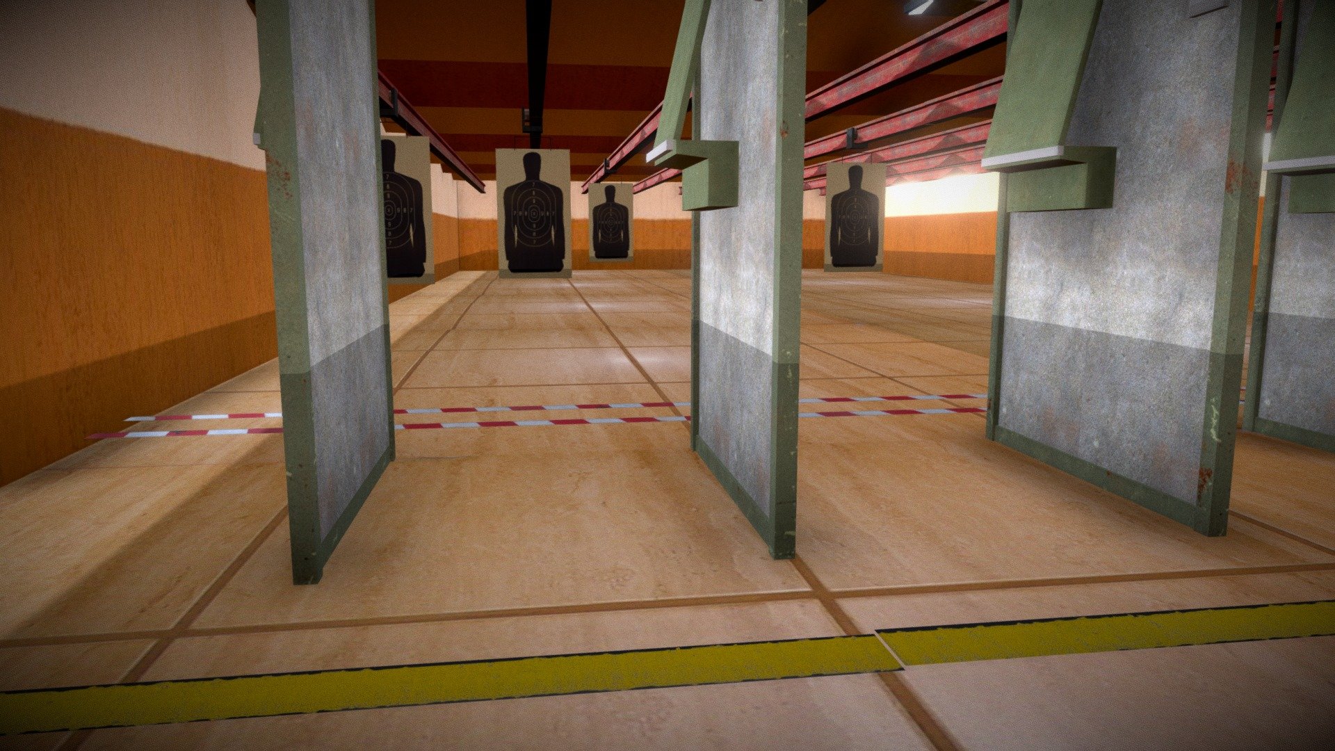 Shooting Range - 3D model by MehtabAhmed [788fdfe] - Sketchfab