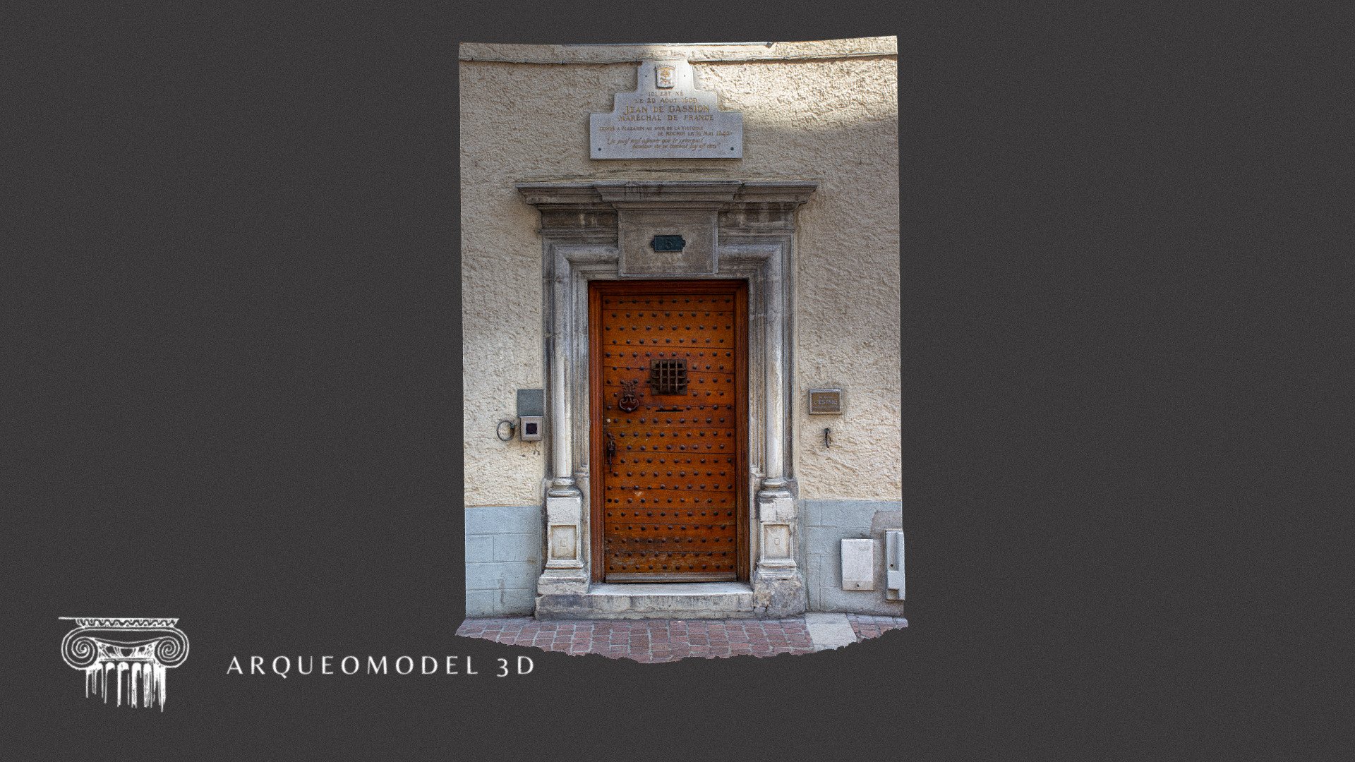 Puerta Jean de Gassion | PAU (FRANCE) - Download Free 3D model by ...