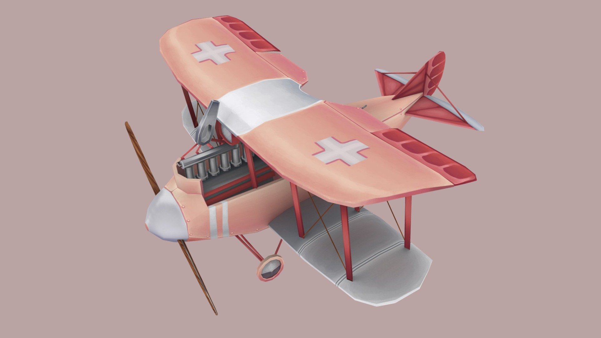 Stylized AirPlane - Download Free 3D model by Sabrina Zacharias ...