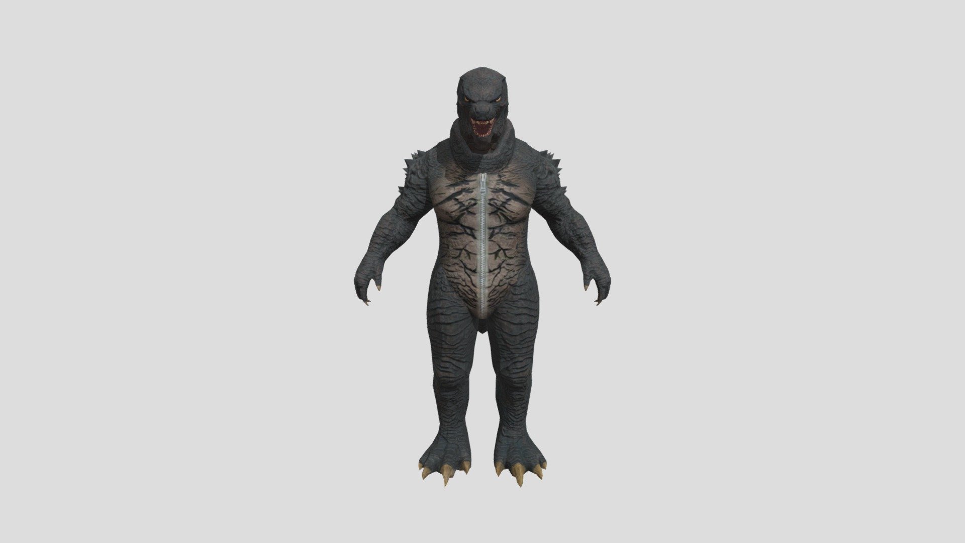 pubg Godzilla - Download Free 3D model by hkthunder003 [7890ef8 ...