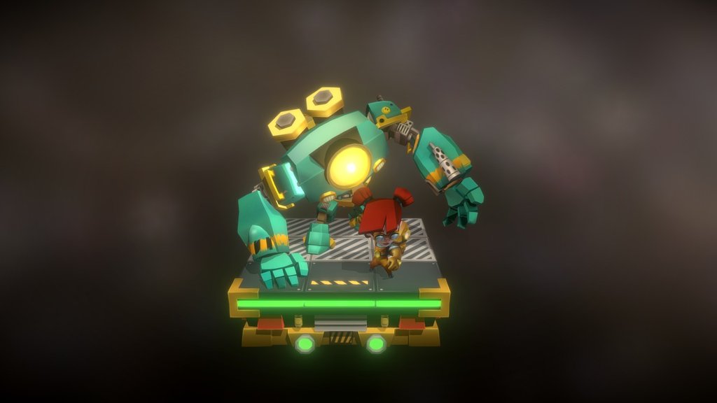 Max& Droid - 3D model by GamesFinalboss [789248e] - Sketchfab