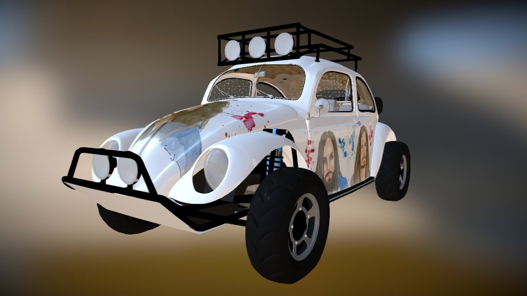 Baja Bug - 3D model by Sussi [789312b] - Sketchfab