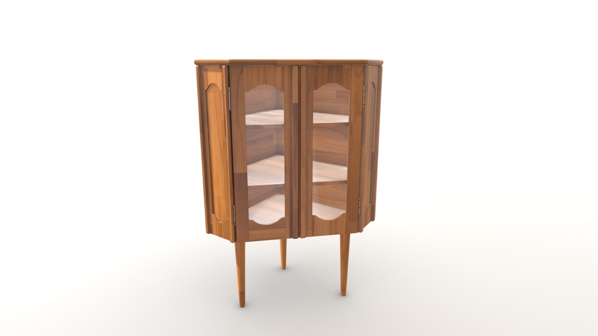 Atelier console glass cabinet - Buy Royalty Free 3D model by interior ...