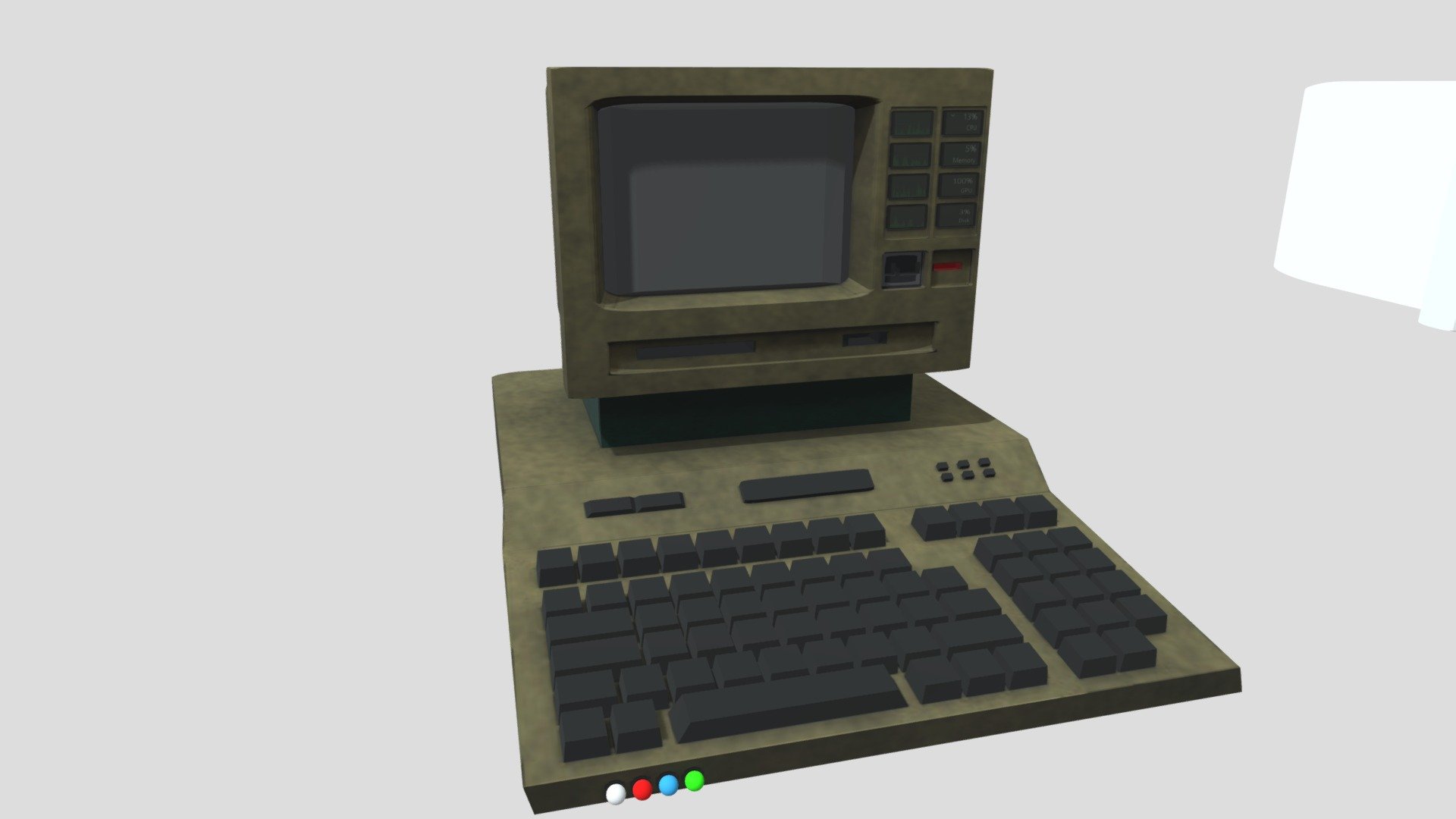 Vintage computer - Download Free 3D model by olliej08 [789413d] - Sketchfab