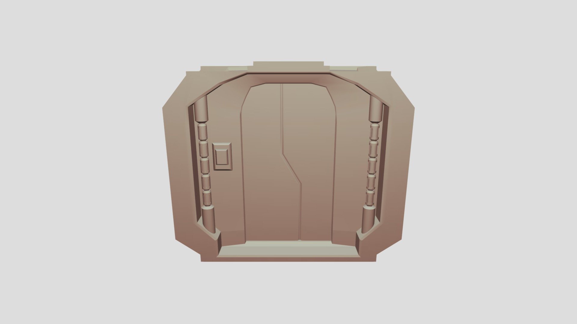 Scifi_ Door - 3D model by princewright [7894df0] - Sketchfab