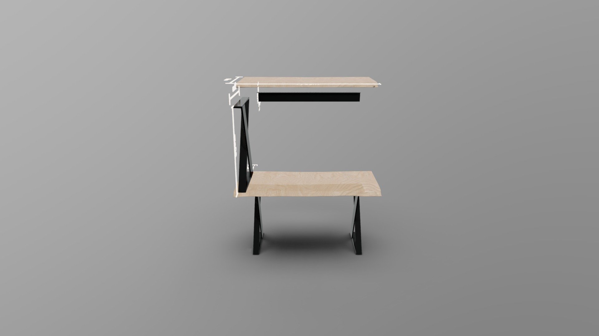 table dimensions - Download Free 3D model by p1xfx [7895333] - Sketchfab