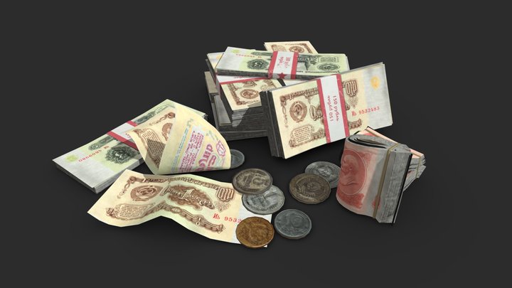 Dollar 3D models - Sketchfab