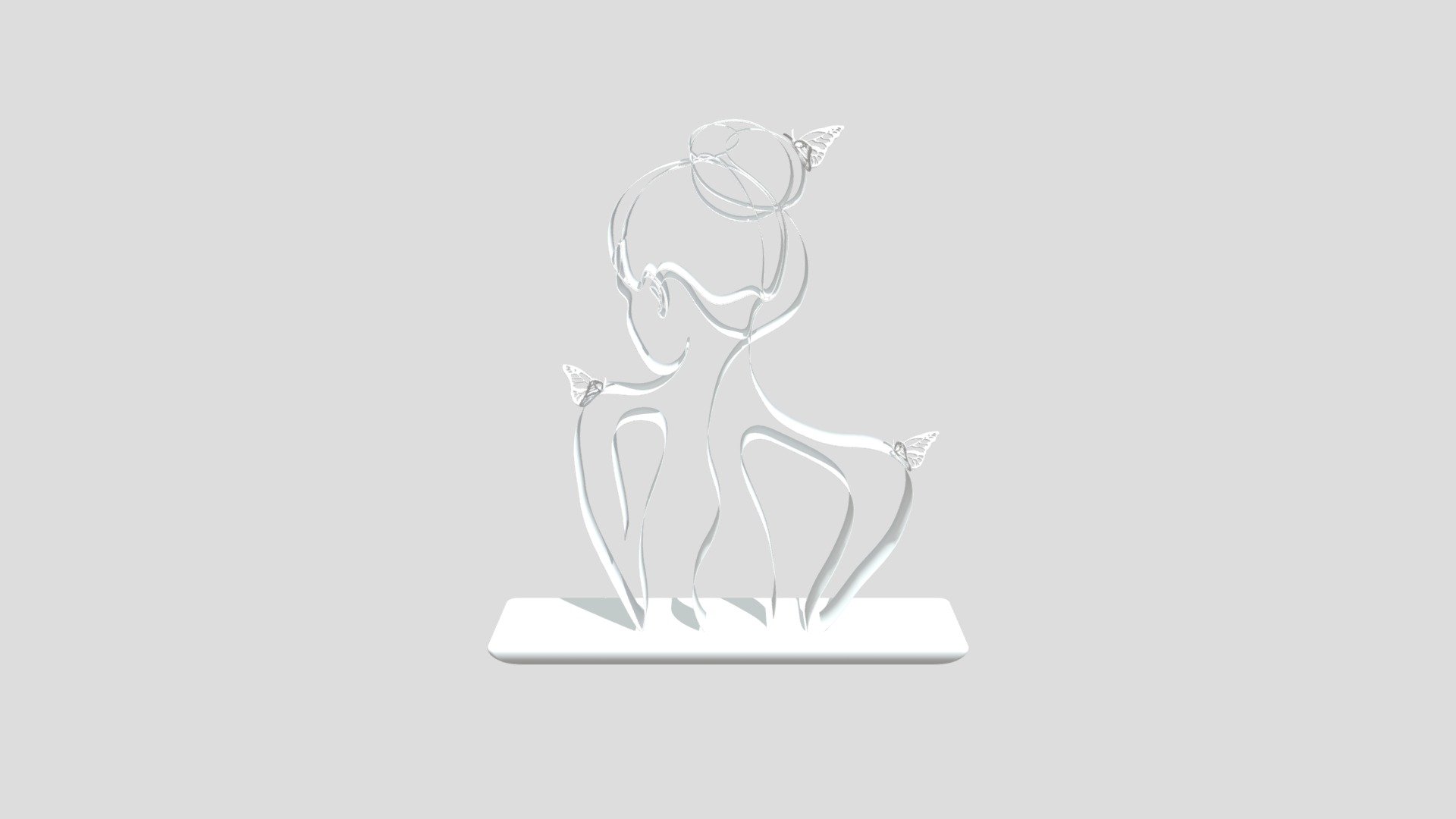 Silhouette - 3D model by idev.92 [78955bf] - Sketchfab