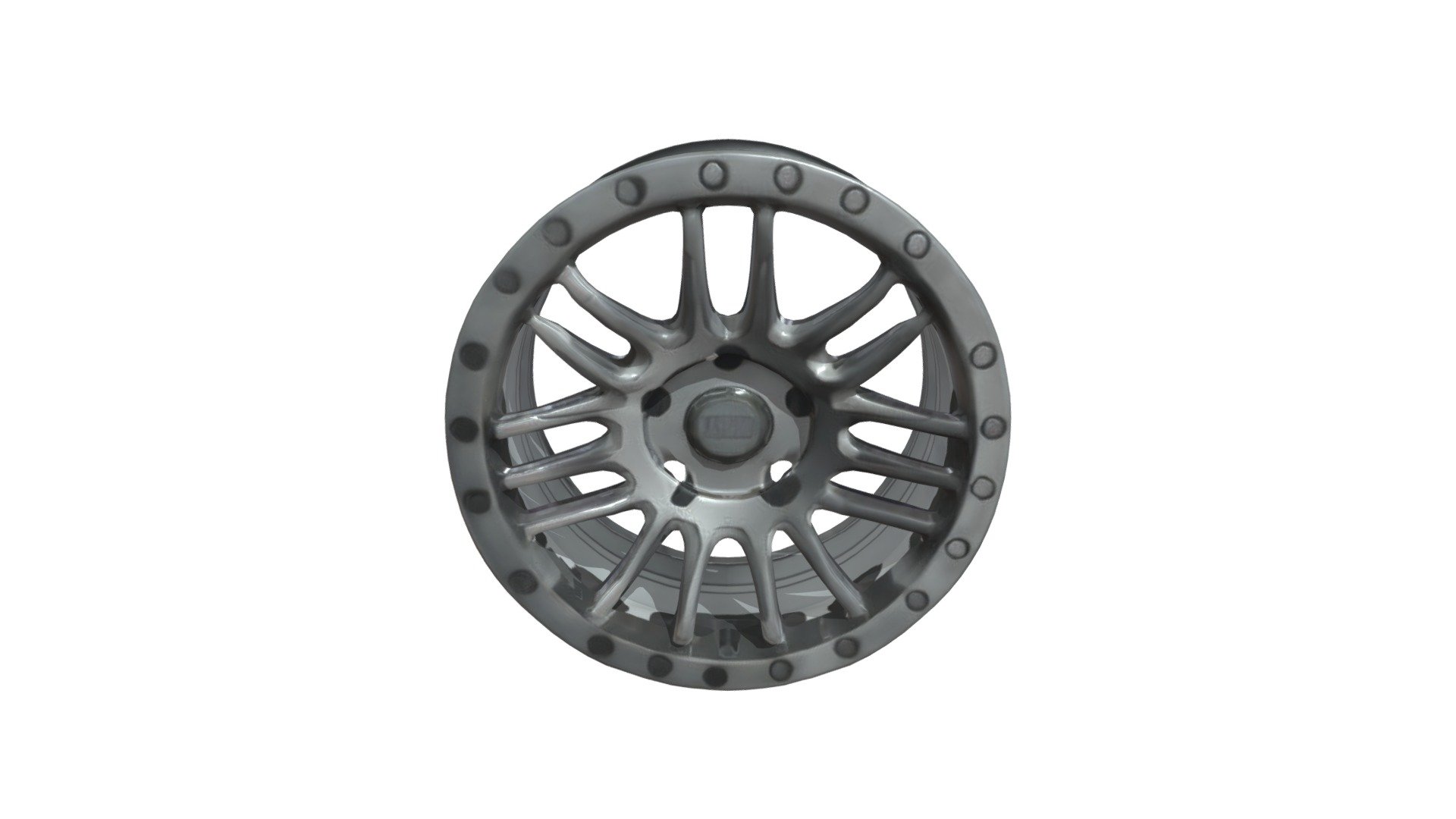 Rugged vehicle wheel rim with reinforced struct - 3D model by hajipour ...