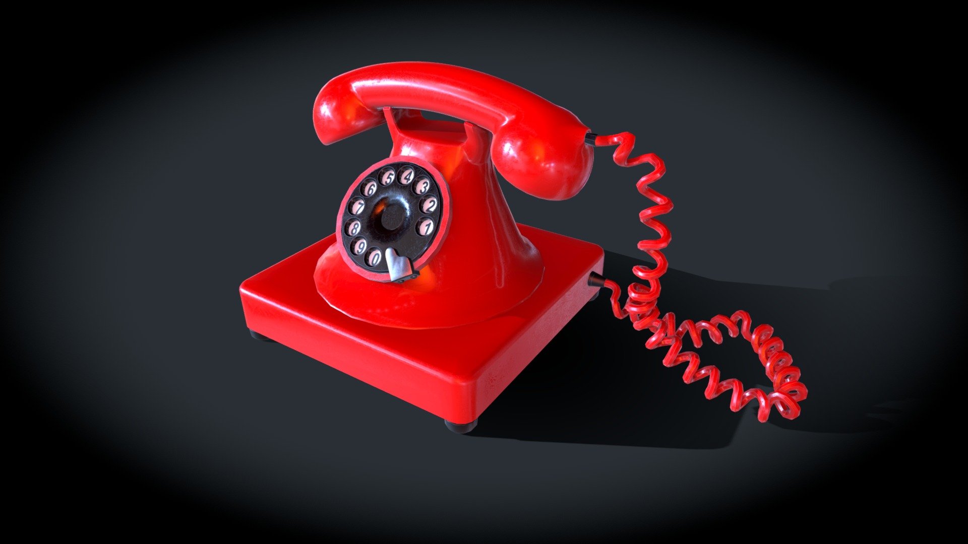 Vintage Telephone - Buy Royalty Free 3D model by Pancrudo14 [7896a35 ...