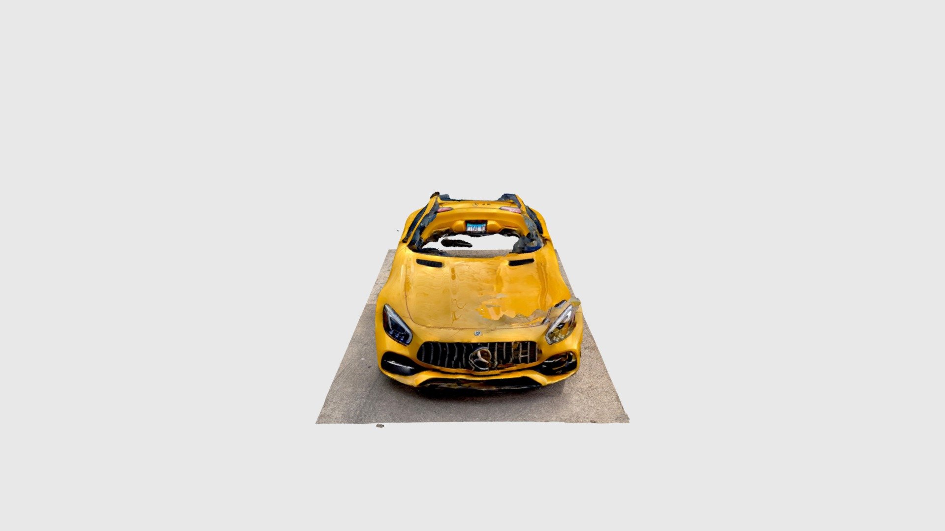 Mercedes SLS AMG (raw scan) - Download Free 3D model by Libau Media ...