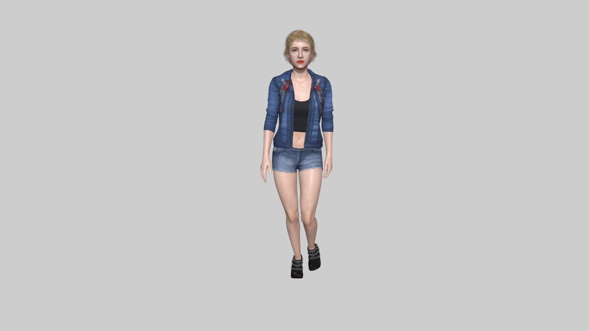Catwalk Walk Forward-0208 - 3D model by dahyesage [7898ec2] - Sketchfab
