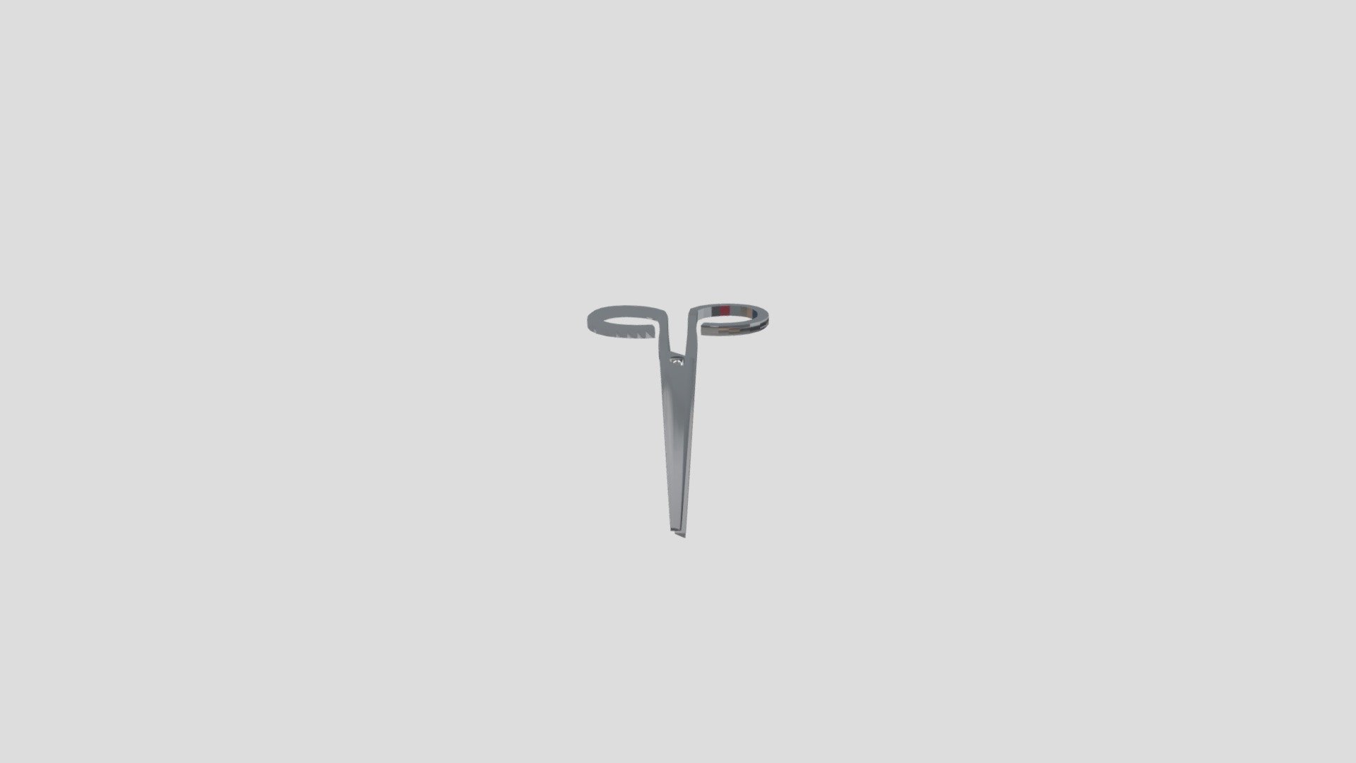 Low Poly Chrome Scissors Model - 3D model by Tan (@itstanishqua ...