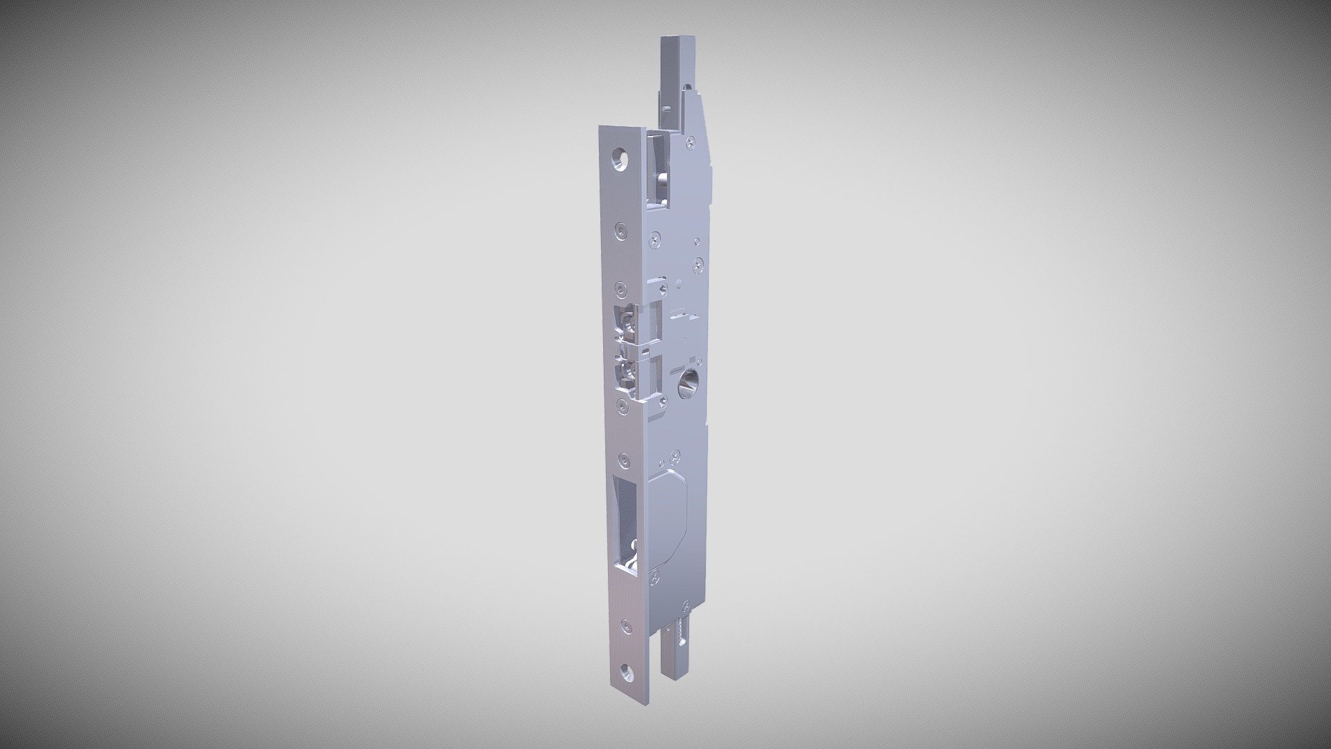 PM lock - 663E / Lock case for inactive leaf - 3D model by wilka ...