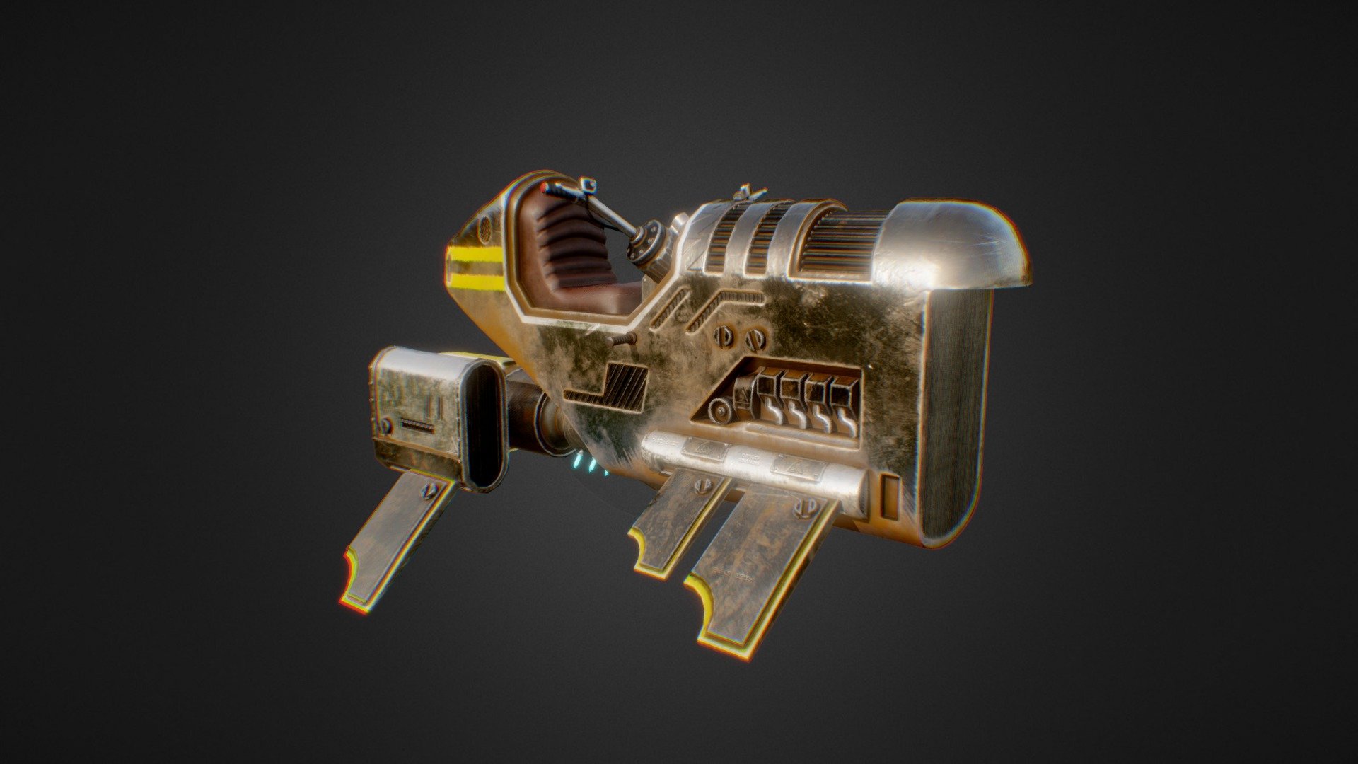 Space Motorcycle - 3D model by Batuhan13 [789e7b3] - Sketchfab