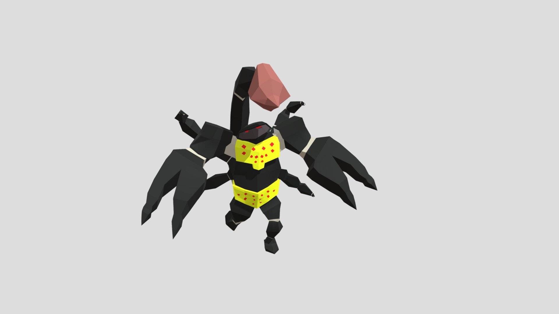 Zombie Scorpion - 3D model by valar05 [789f999] - Sketchfab