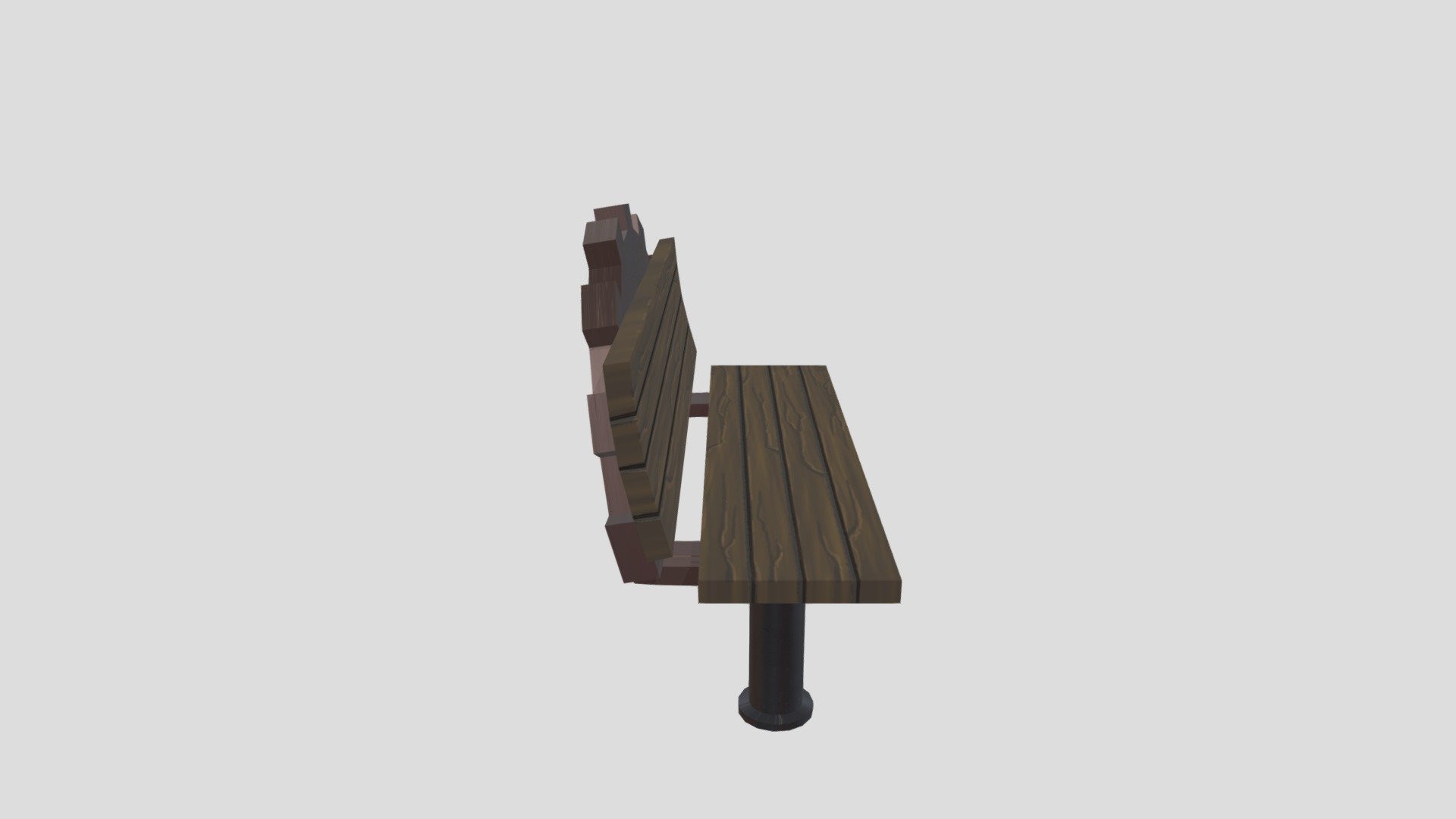 Bench - 3D model by Gillian Mousseau (@GillianRTM) [78a021e] - Sketchfab
