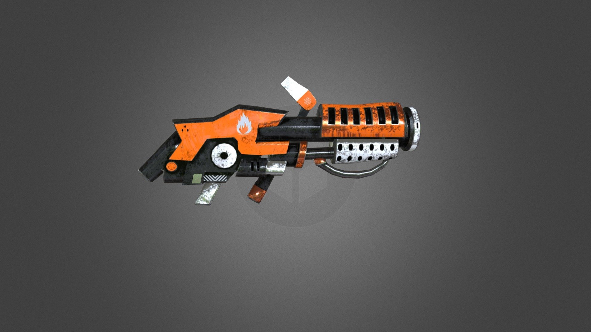 Fire Pistol - 3D model by ThatVincentGuy [78a0518] - Sketchfab