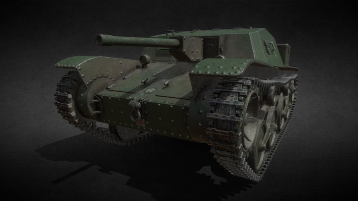 Japanese-tank 3D models - Sketchfab