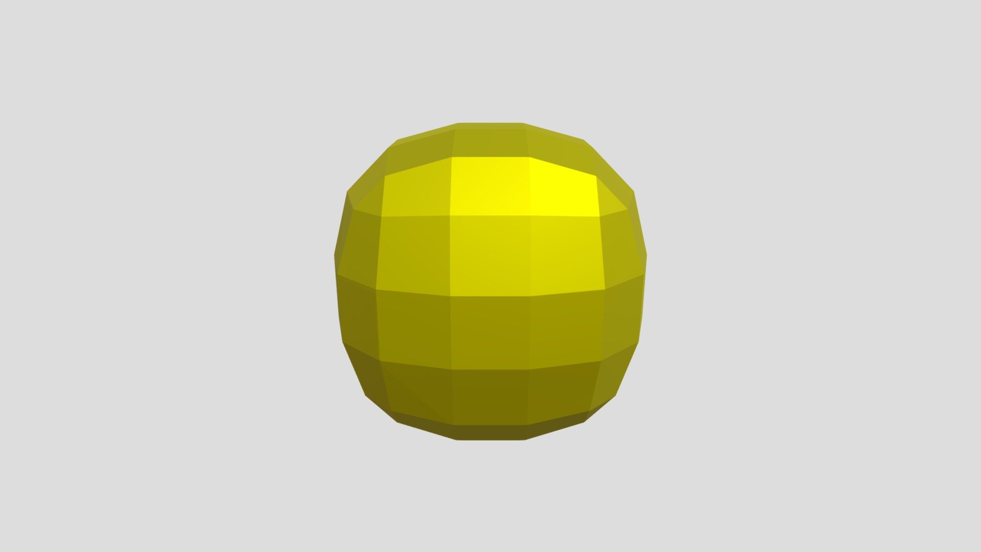 Poly Sphere - Download Free 3D model by /#The3DBlenderGuy ...