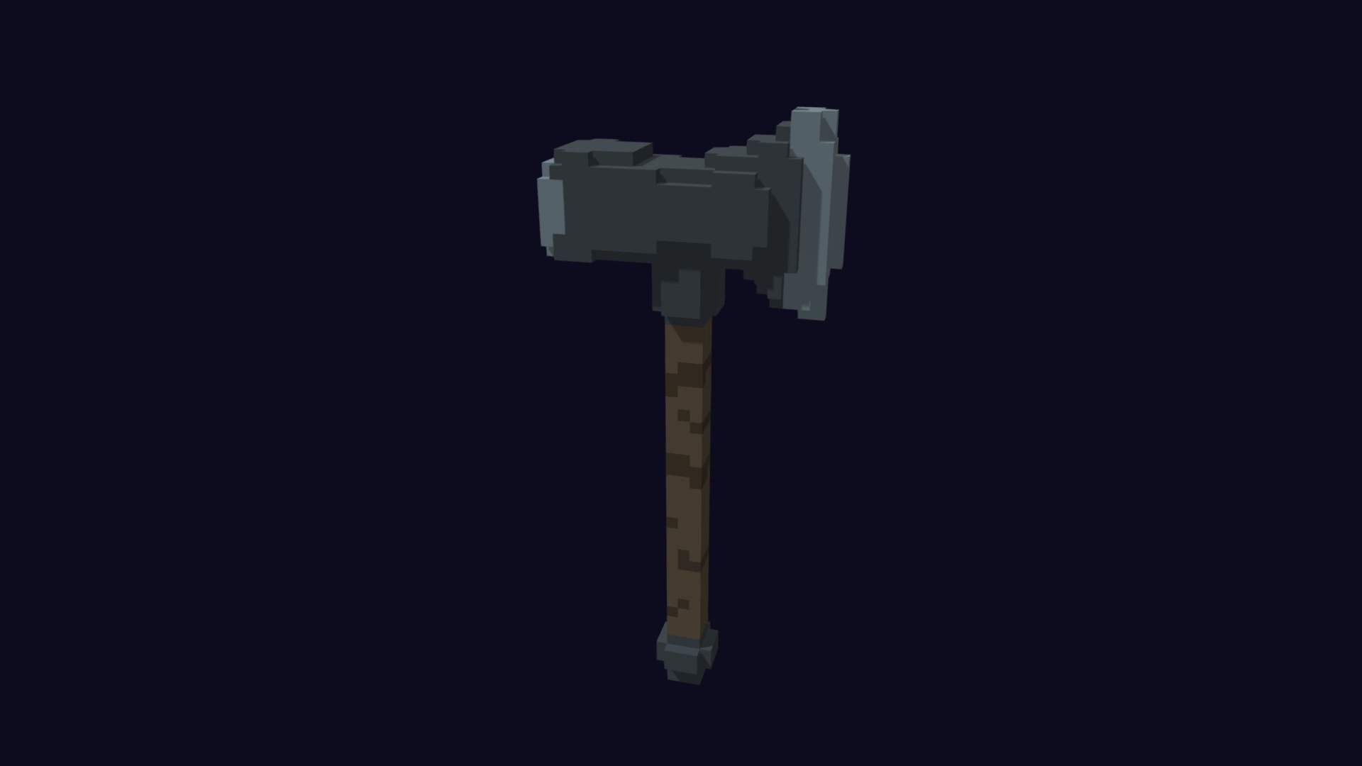 Voxel Axe 6 - 3D Lowpoly Weapons - Buy Royalty Free 3D model by ...